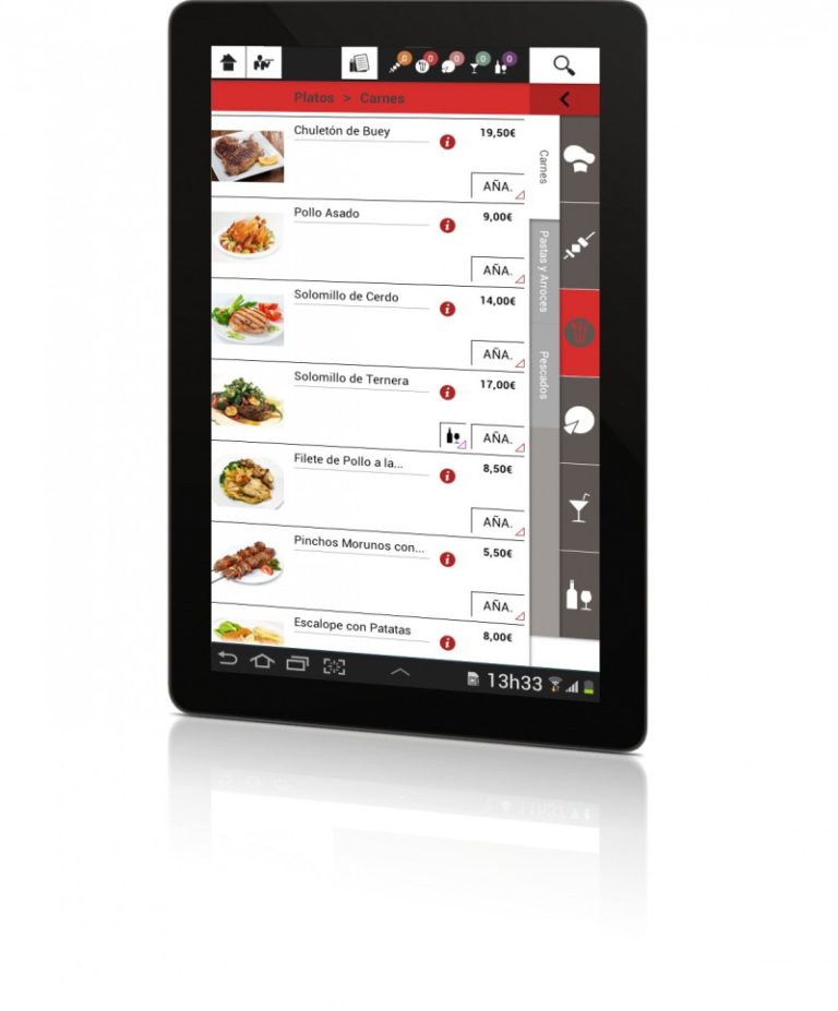 En los restaurantes pide el menú desde un dispositivo móvil ...