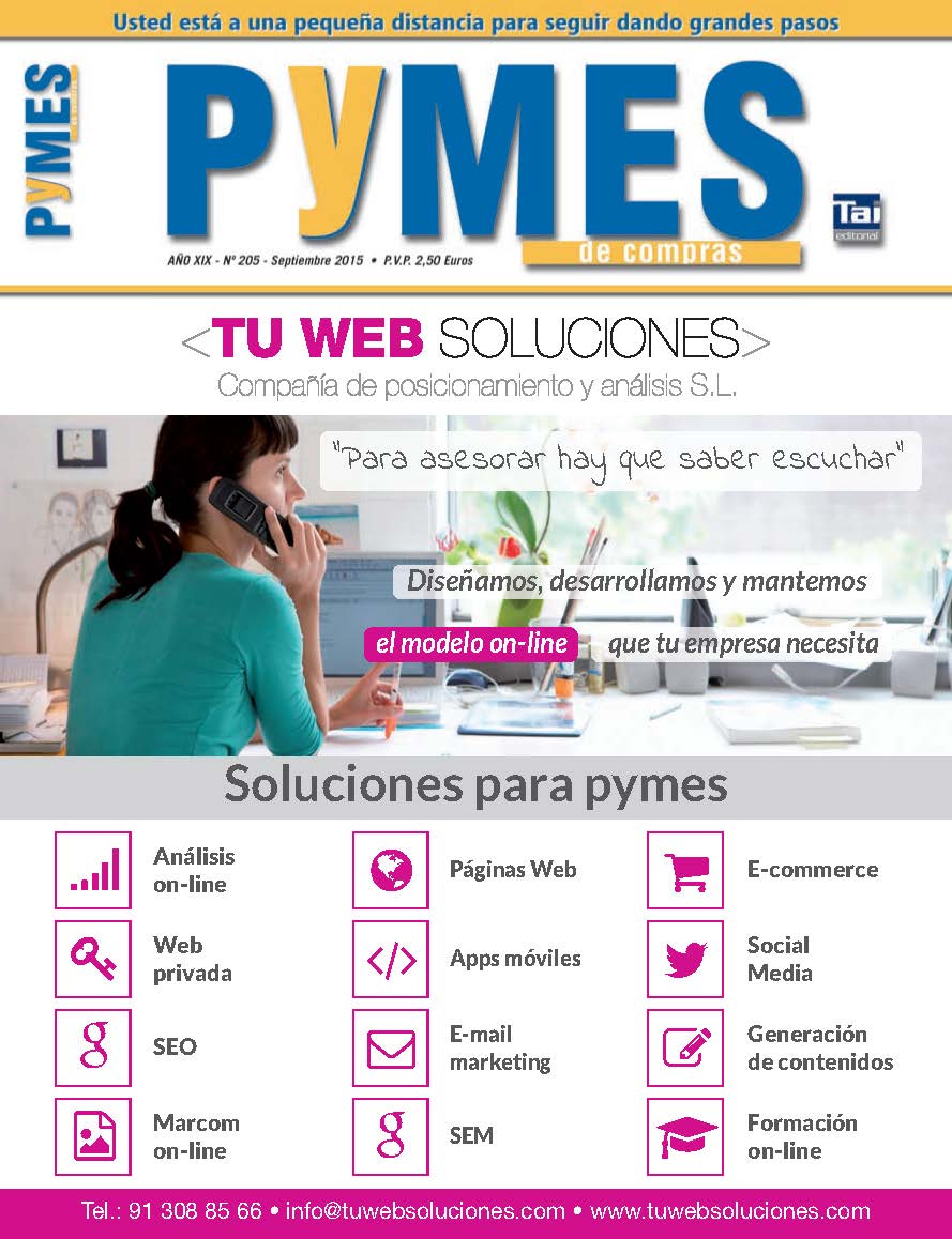 Nuestras pymes mejoran, descúbrelo en la nueva edición de Pymes online ...